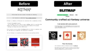 フルオンチェーンCC0 NFTプロジェクト「Blitmap」の概要とそのエコシステムについて徹底解説 | イーサリアムnavi