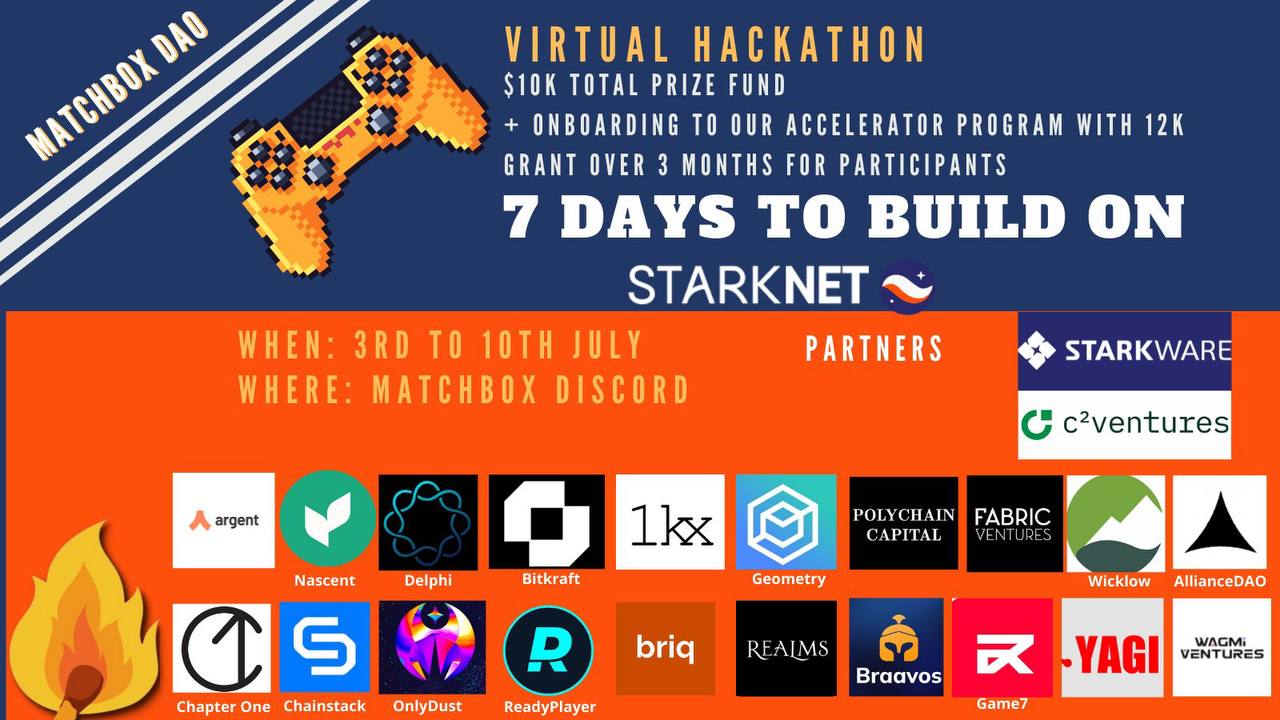 オンチェーン版Unreal Engine｜StarkNetのオンチェーンゲーム開発を至れり尽くせりサポートするコミュニティ「Matchbox DAO」について解説 | イーサリアムnavi