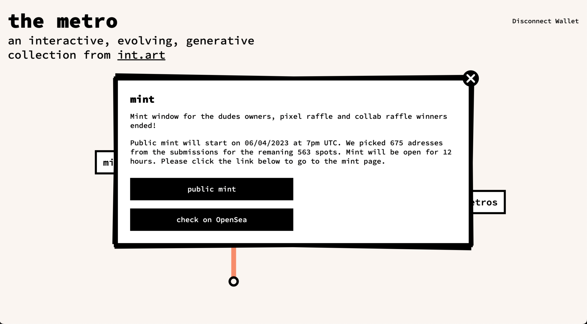 インタラクティブなアート＆デザインを構築するプラットフォーム「int art」とフルオンチェーンNFT「the metro」について解説 ...